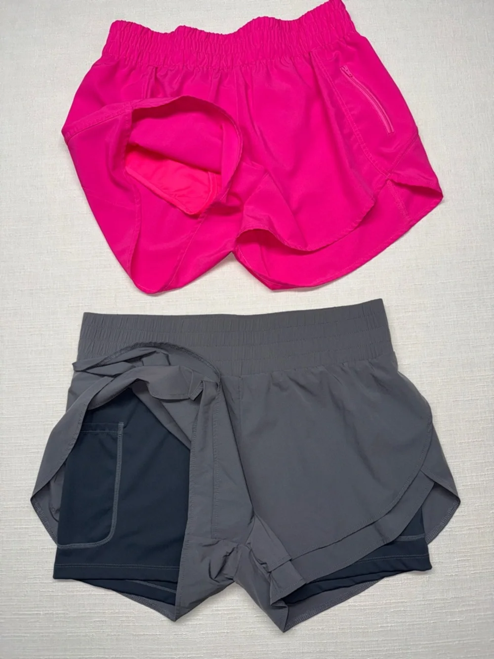Baleaf | Shorts | Baleaf Womens Athletic Shorts Hot Pink And Gray ...